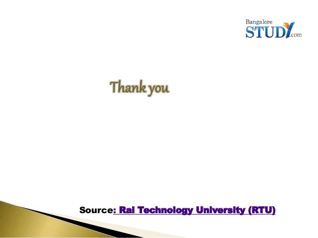 Rai Technology University (RTU) | PPT