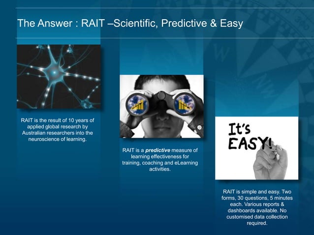 RAIT Learning Evaluation - Overview | PPT