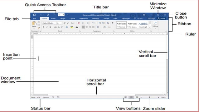 Microsoft Word Basics Partsssssssss.pptx