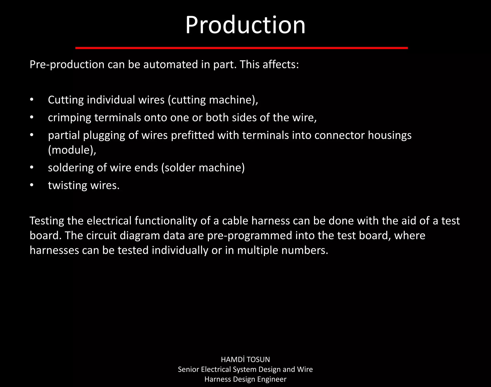 Raiway applications rolling stock rules for installation of wire ...