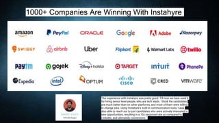 Instahyre - Instahyre is an AI-powered talent acquisition platform that ...