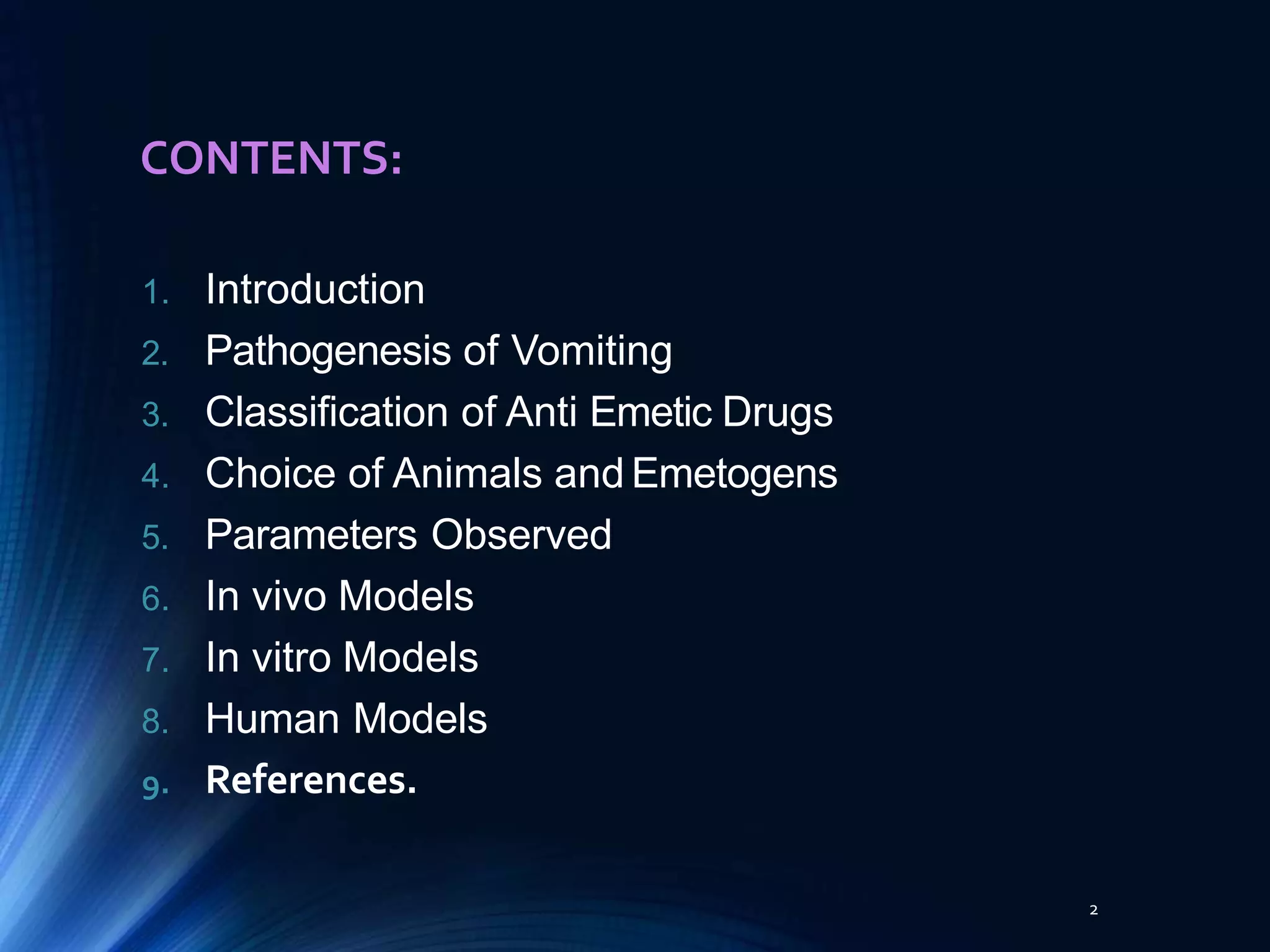 Screening of anti emetics drug | PPTX