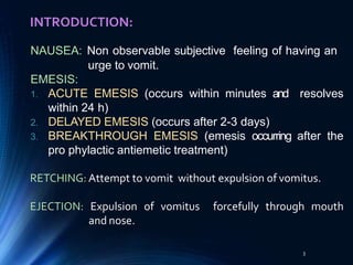 Screening of anti emetics drug | PPTX