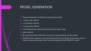 Staad pro internshala ppt for engineering.pptx