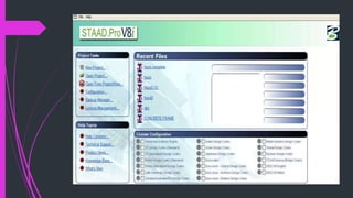 Staad pro internshala ppt for engineering.pptx