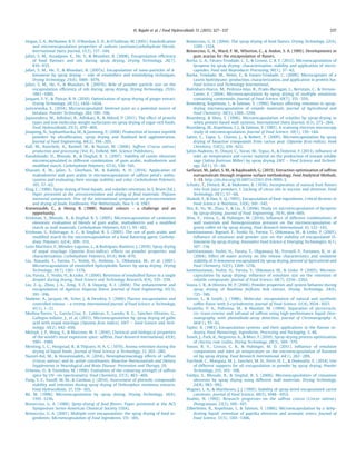 Retention of saffron bioactive components by spray drying encapsulation ...