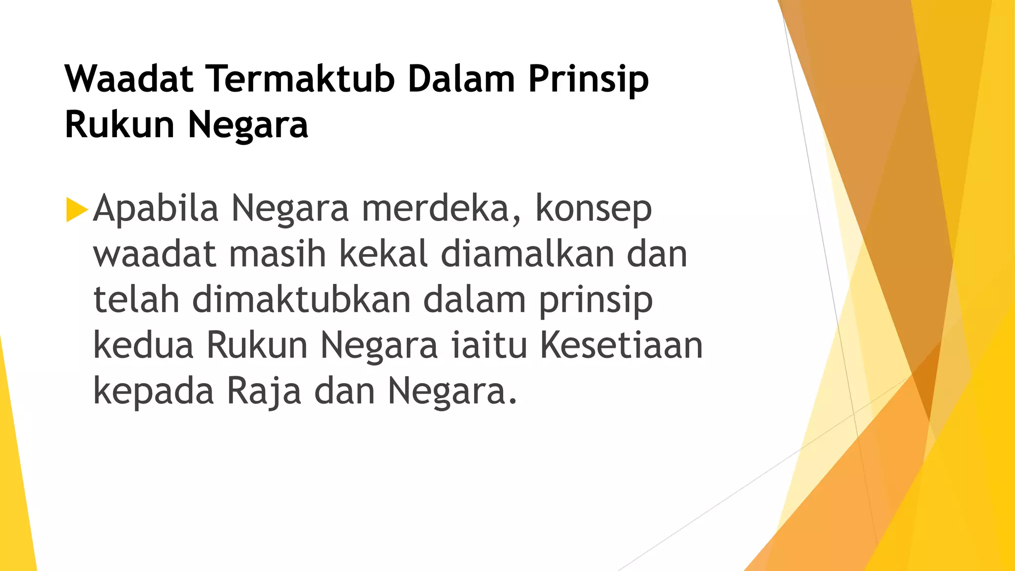 Raja ditaati dan dihormati | PPTX
