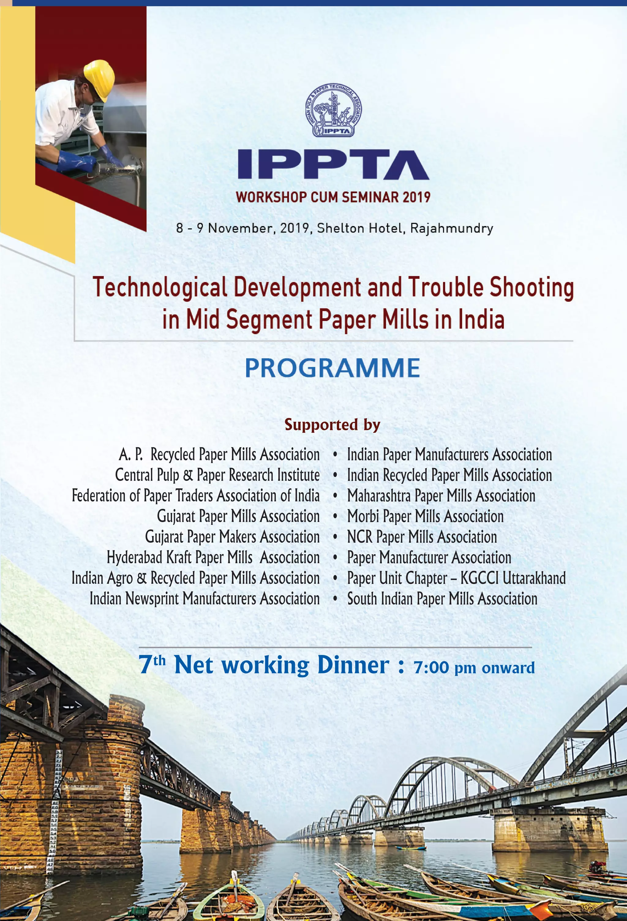 Programme of IPPTA Rajahmundry Workshop cum Seminar 2019 | PDF