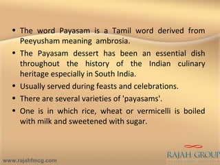 Rajah vermicelli payasam mix | PPT