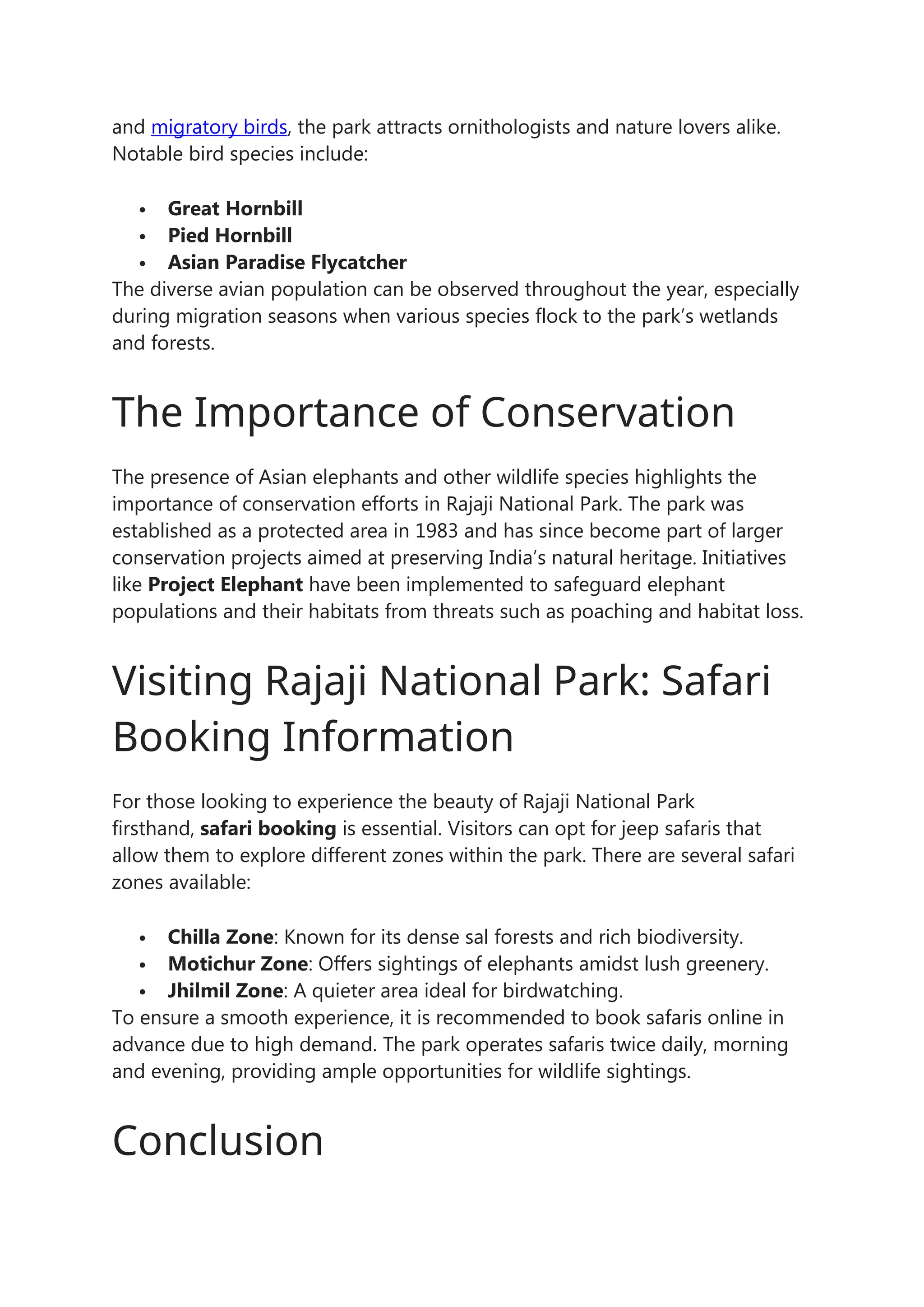 Rajaji National Park is Famous for which Animal.docx