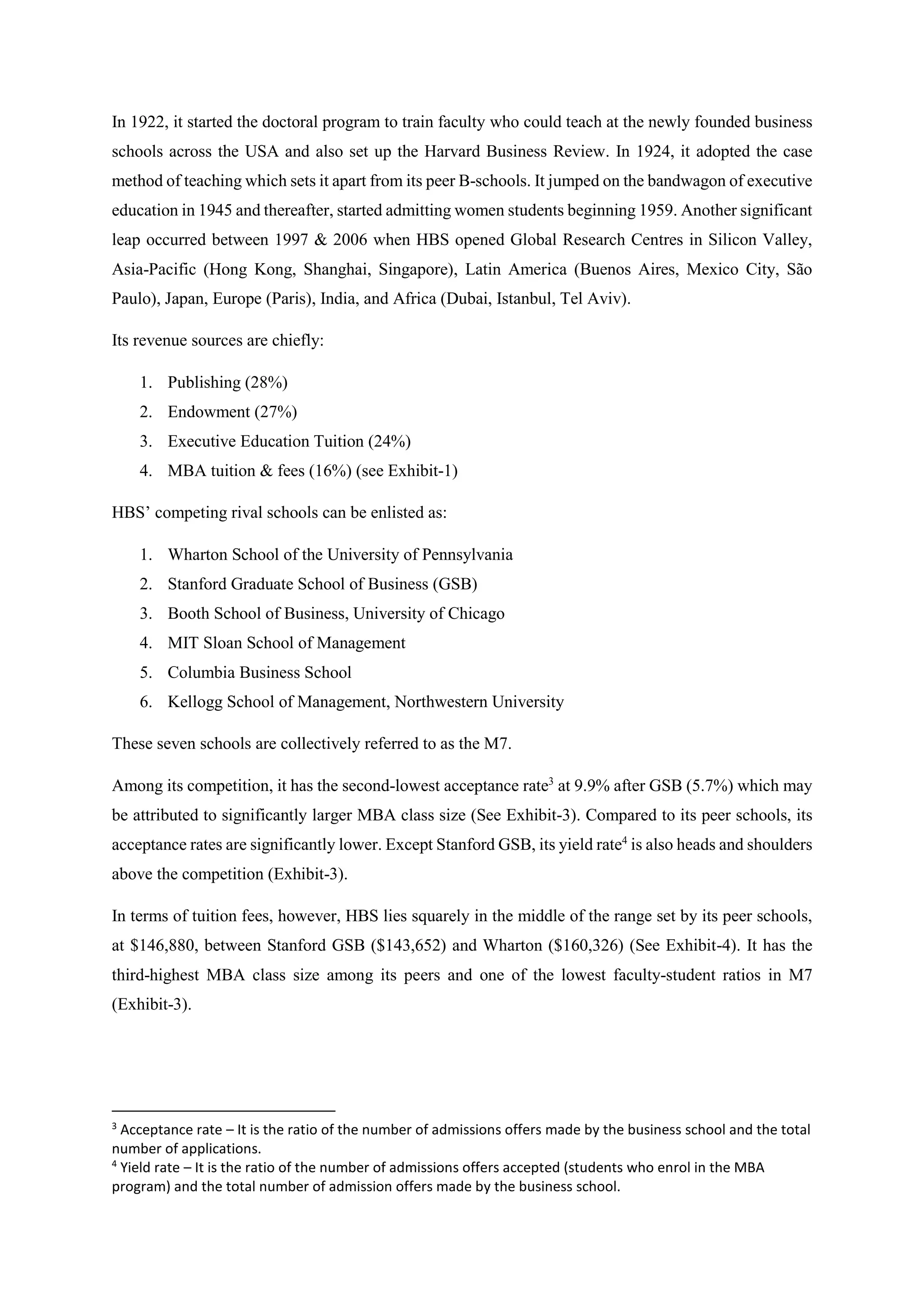 Harvard Business School - An Operations Perspective | PDF