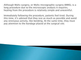Recovering From Mohs Surgery | PPT