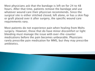 Recovering From Mohs Surgery | PPT