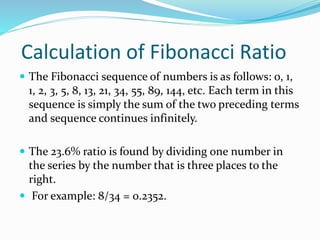 fibbonachi Retracement for financial analyst | PPTX