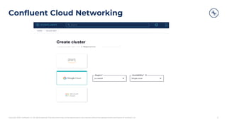 Confluent Cloud Networking | Rajan Sundaram, Confluent | PPT