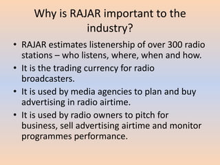 RAJAR Research | PPT