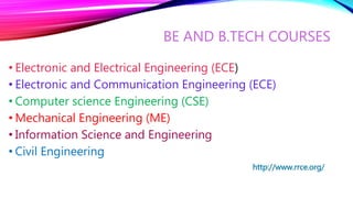 Rajarajeswari college of engineering | PPT