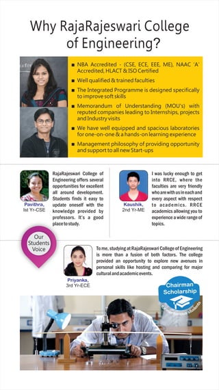 Rajarajeswari College of Engineering - Mysore Road, Bangalore | PDF