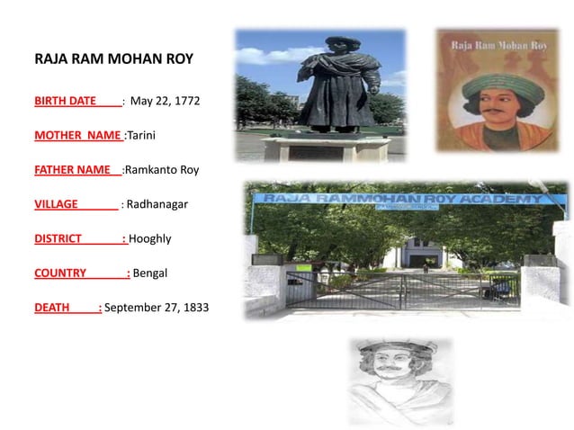 Raja ram mohan roy | PPTX
