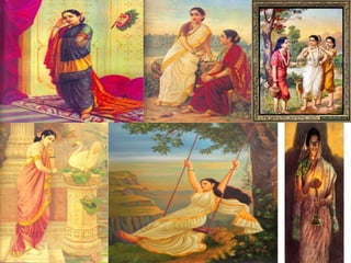 Raja Ravi Varma Paintings Sugandha