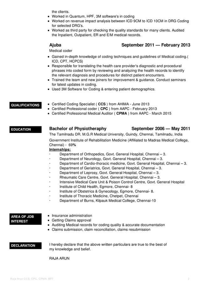 Raja Resume Pdf