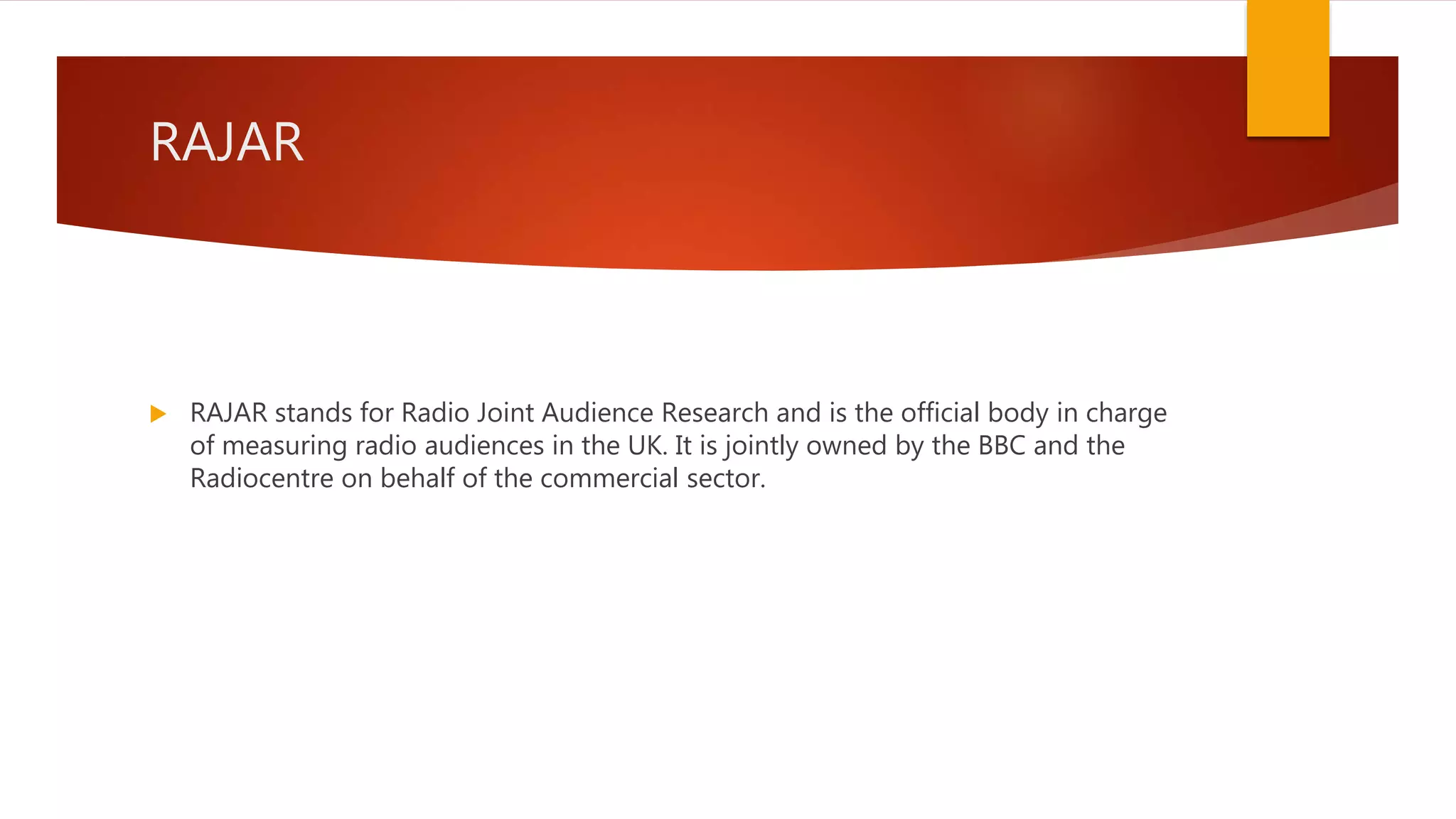 Rajar nrs barb abc | PPTX