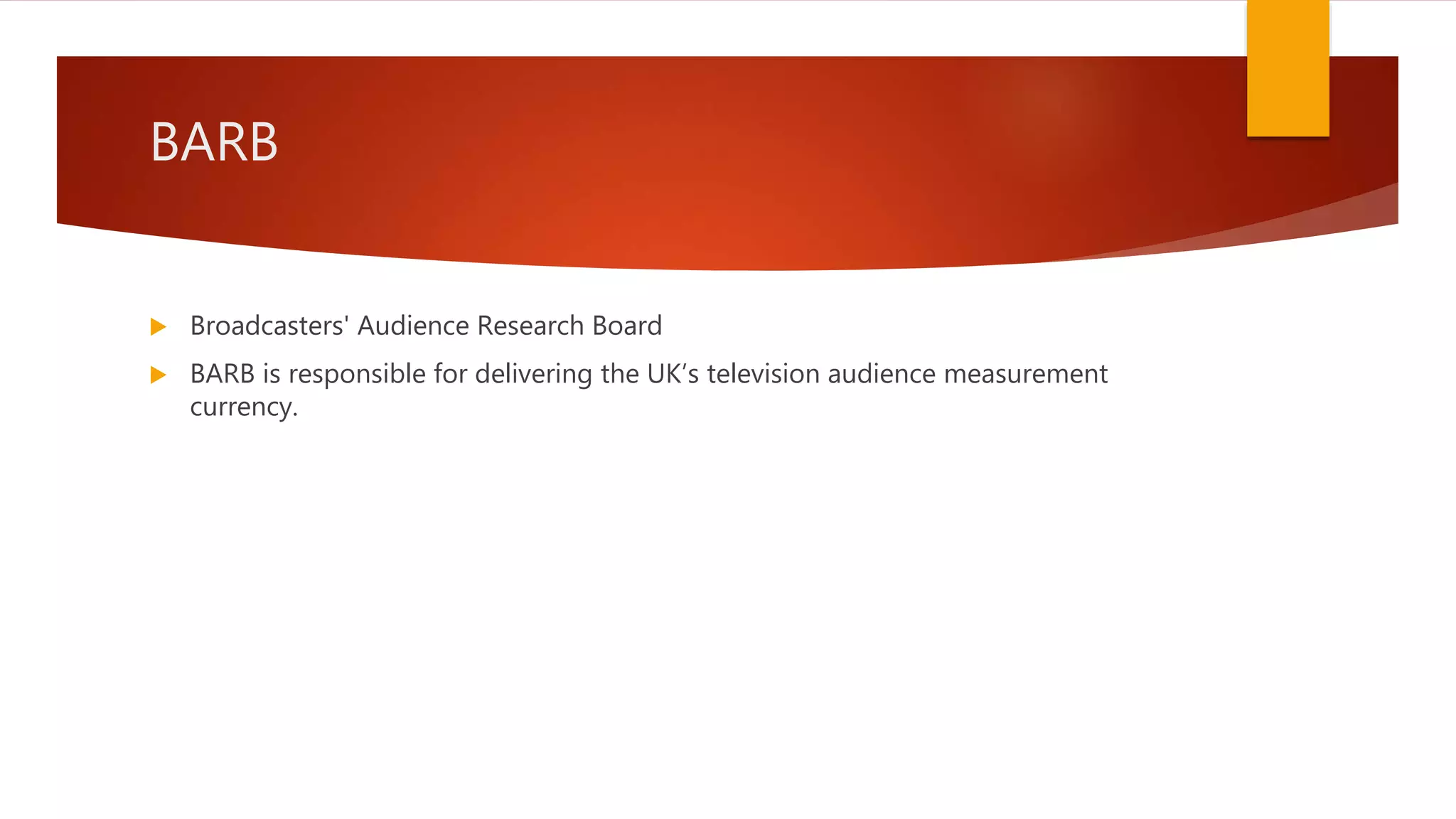 Rajar nrs barb abc | PPTX