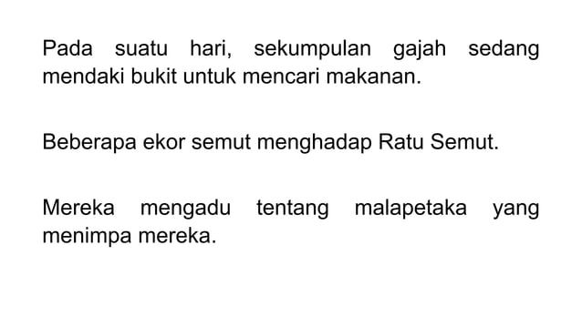 raja semut.pptx | Free Download