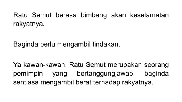 raja semut.pptx | Free Download