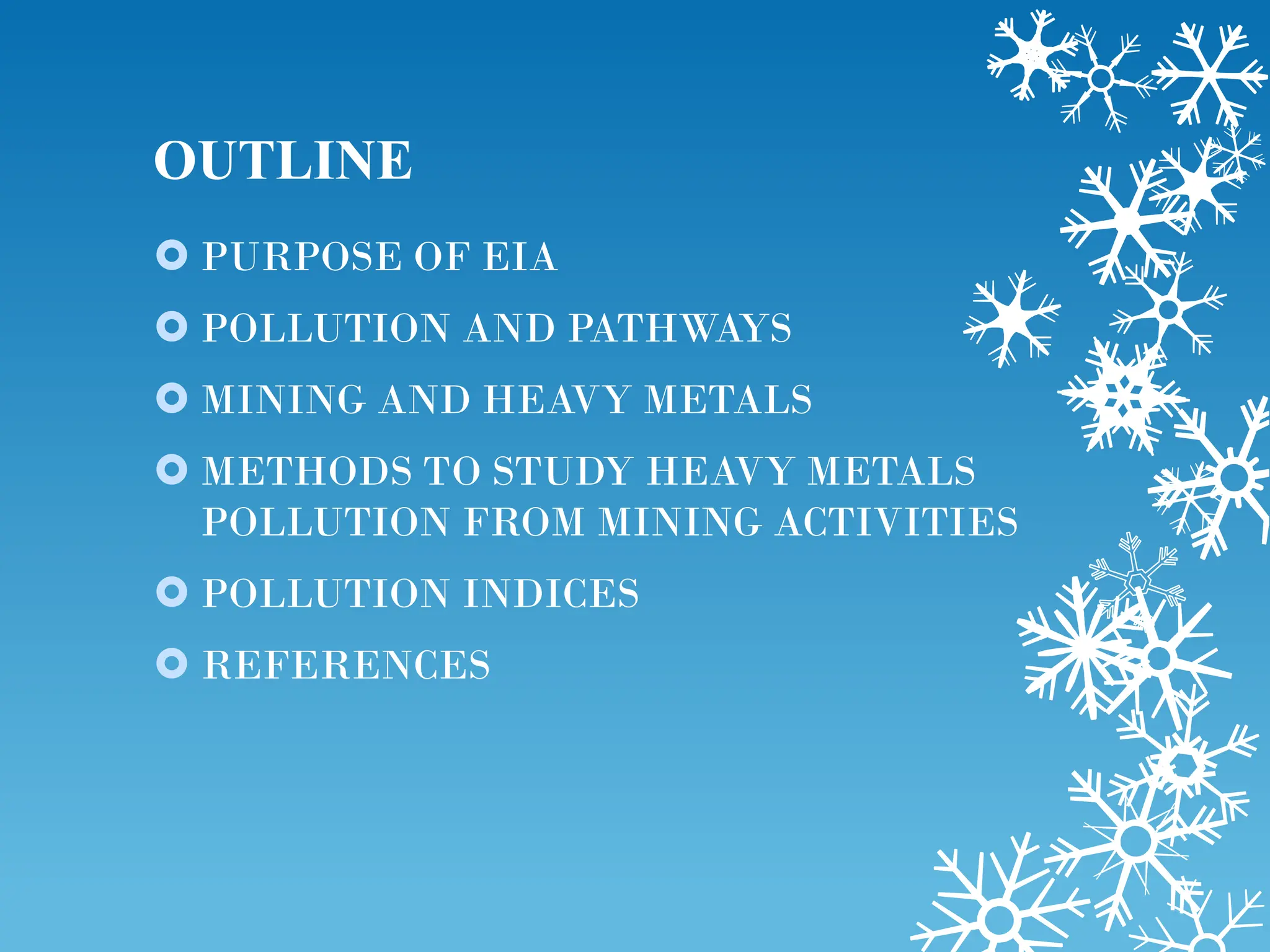 Assessment of the heavy metal pollution from mining activities | PDF