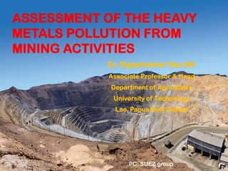 Assessment of the heavy metal pollution from mining activities | PDF