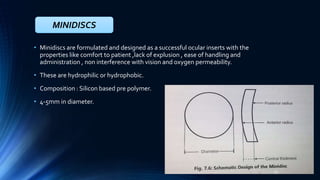 Ocular Drug Delivery system | PPTX
