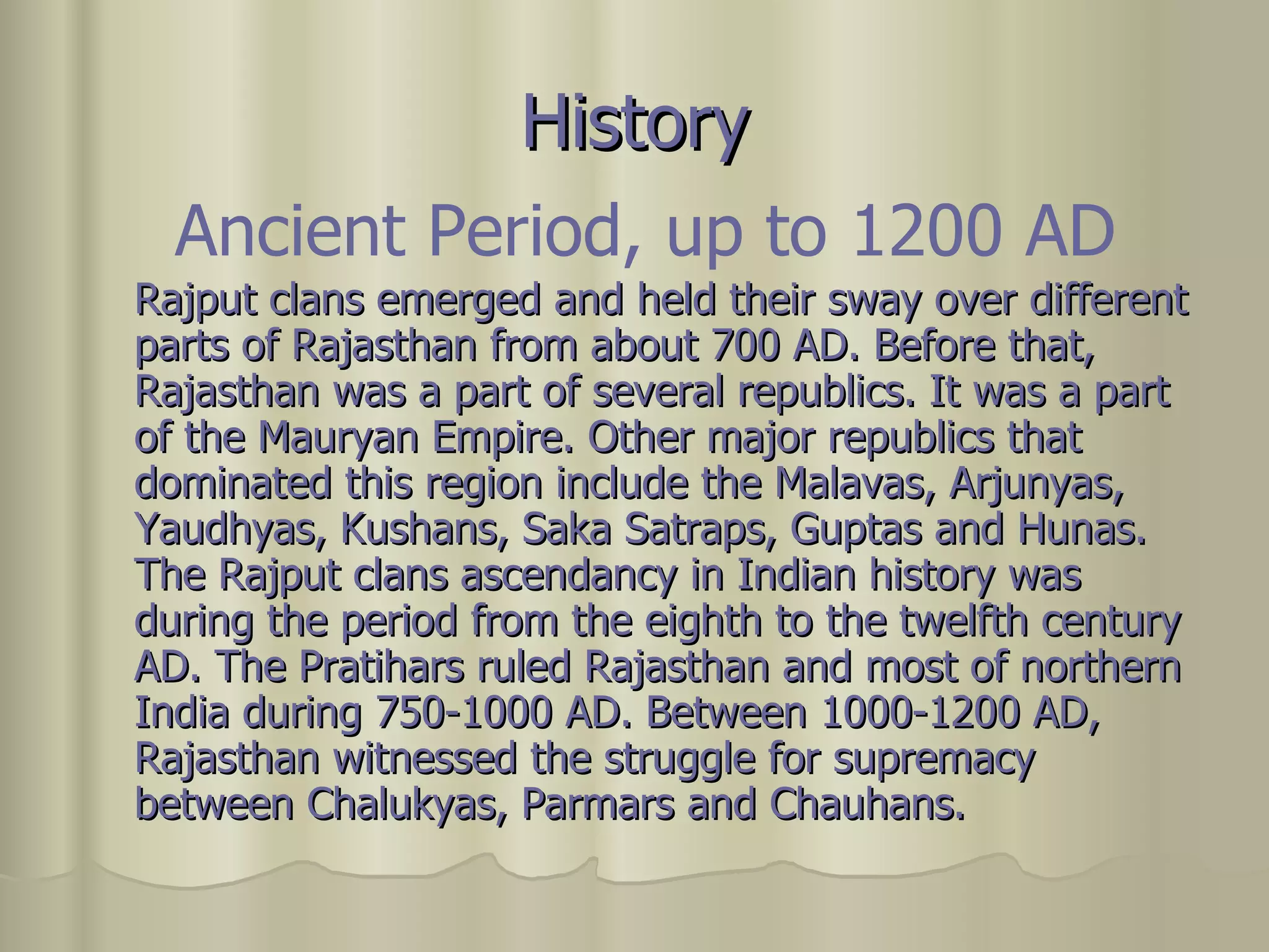 Rajasthan | PPT