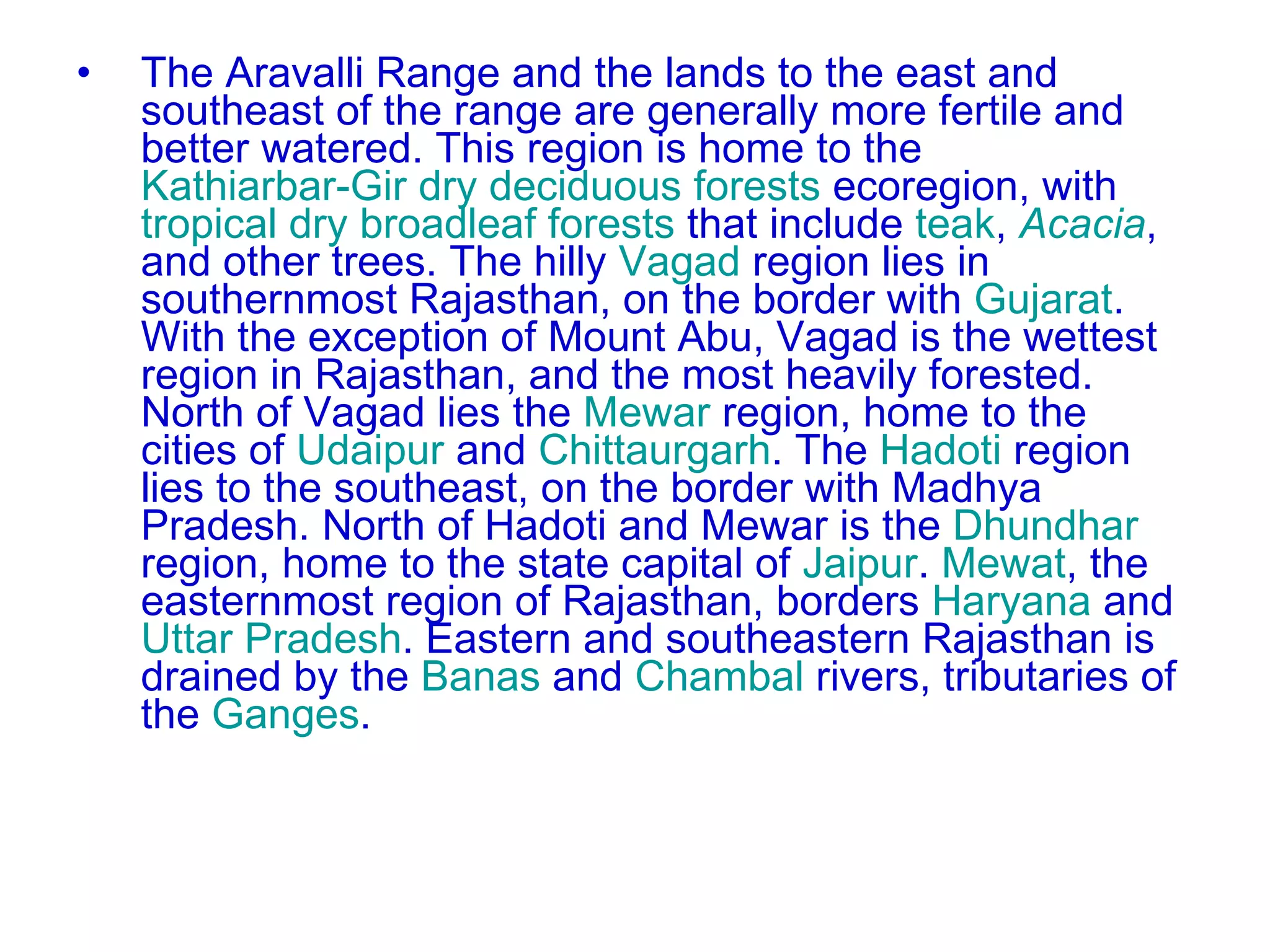 Rajasthan | PPT