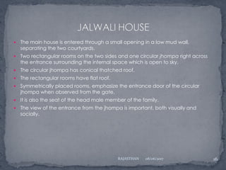 Rajasthan Vernacular Houses Jalwali and Khidrat | PDF