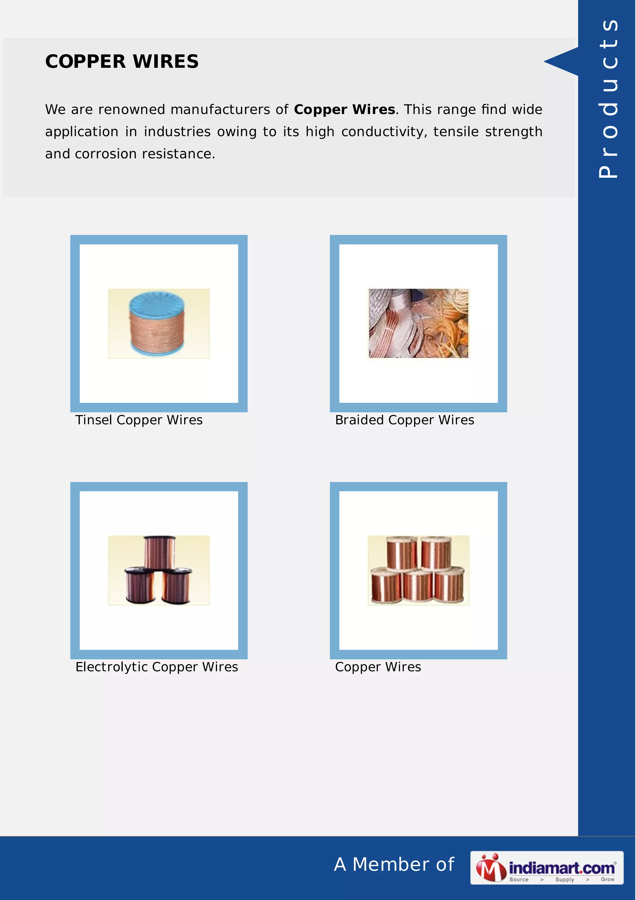 Rajasthan Electric Industries, Jaipur, Copper Wires | PDF