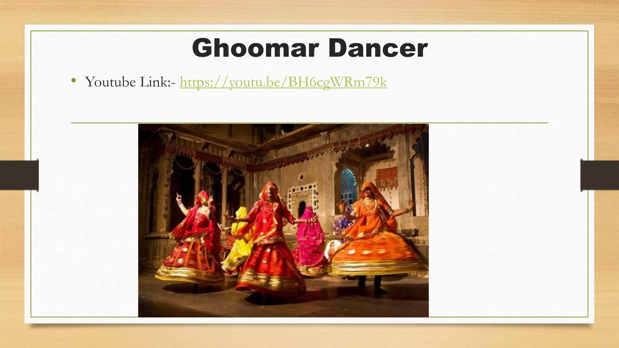 Rajasthani Folk Dance & Singer Group Power Point Presentation PPT.pptx