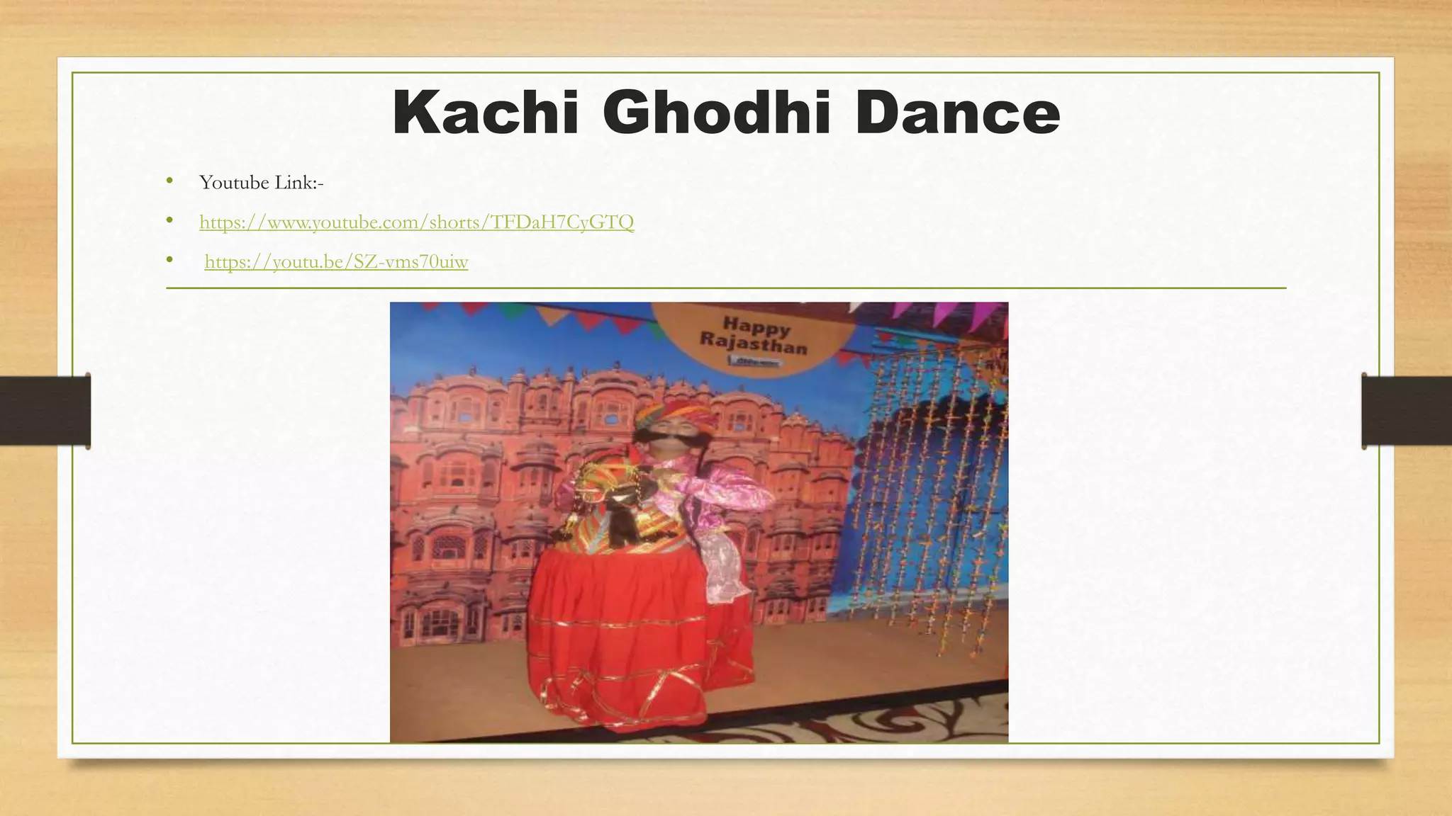 Rajasthani Folk Dance & Singer Group Power Point Presentation PPT.pptx