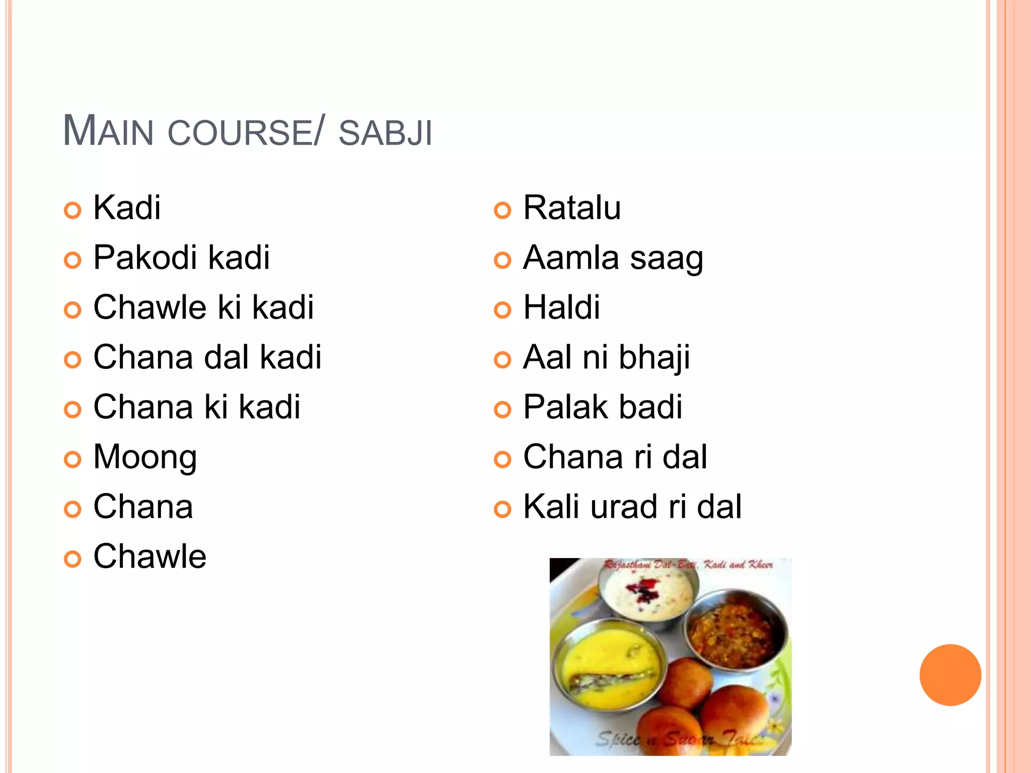 Traditional Rajasthani food & dishes | PPTX