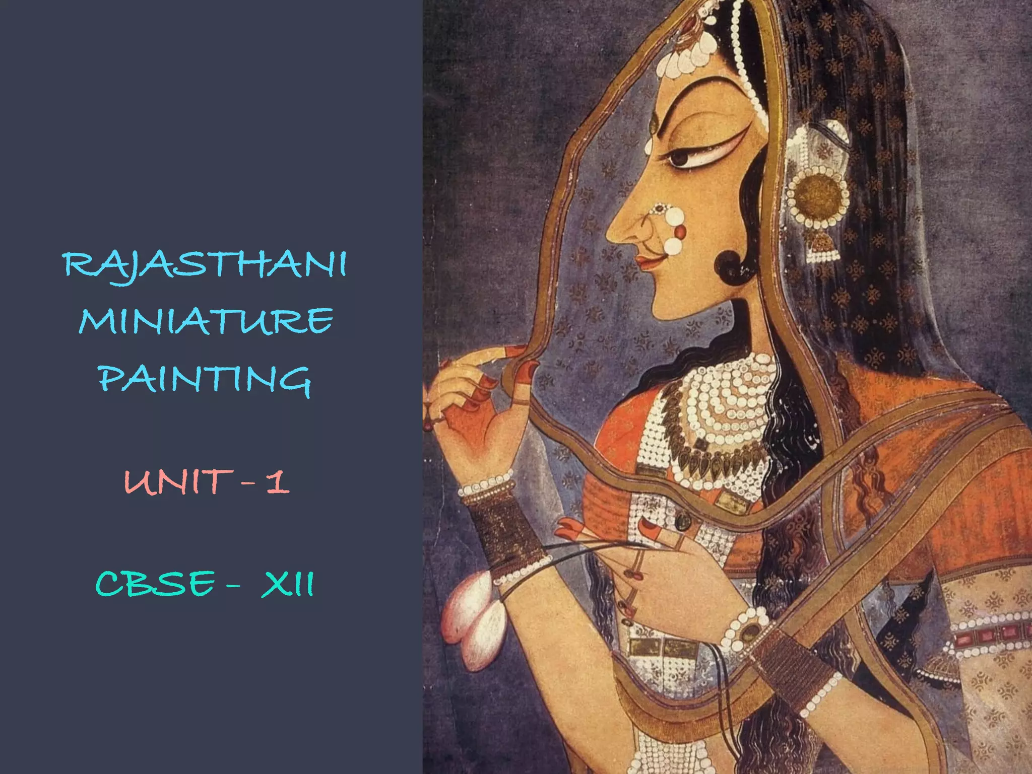 Rajasthani Painting Class 12 : Painting Previous Year Question Paper ...