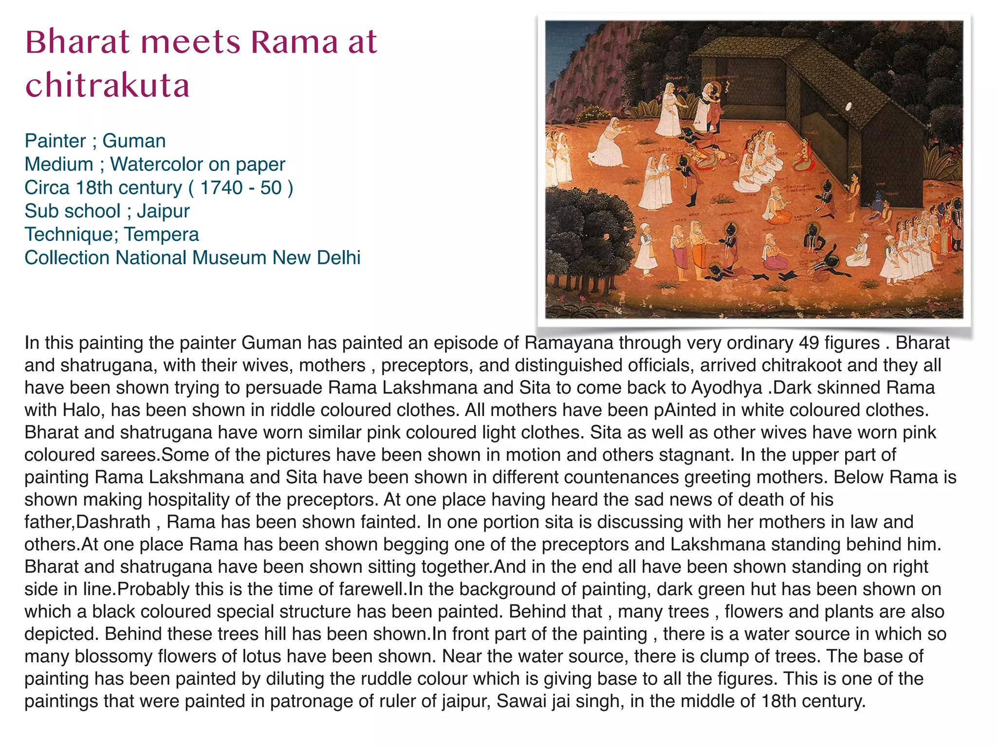 Rajasthani painting . class 12 | PDF
