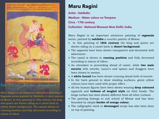 Rajasthani painting . class 12 | PDF