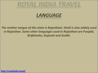 Rajasthan Tour Package | PPTX