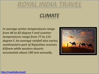 Rajasthan Tour Package | PPT