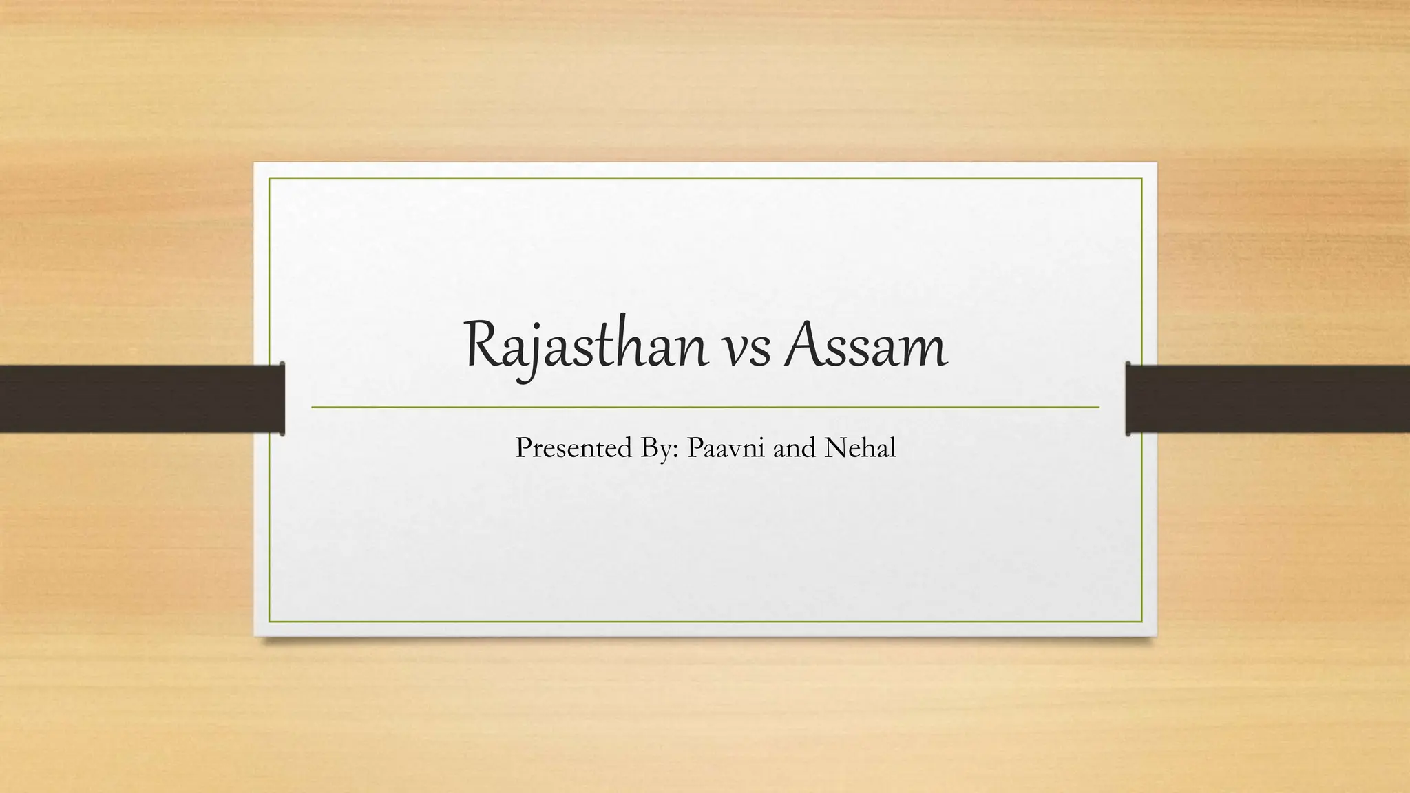 Rajasthan vs Assam.pptx