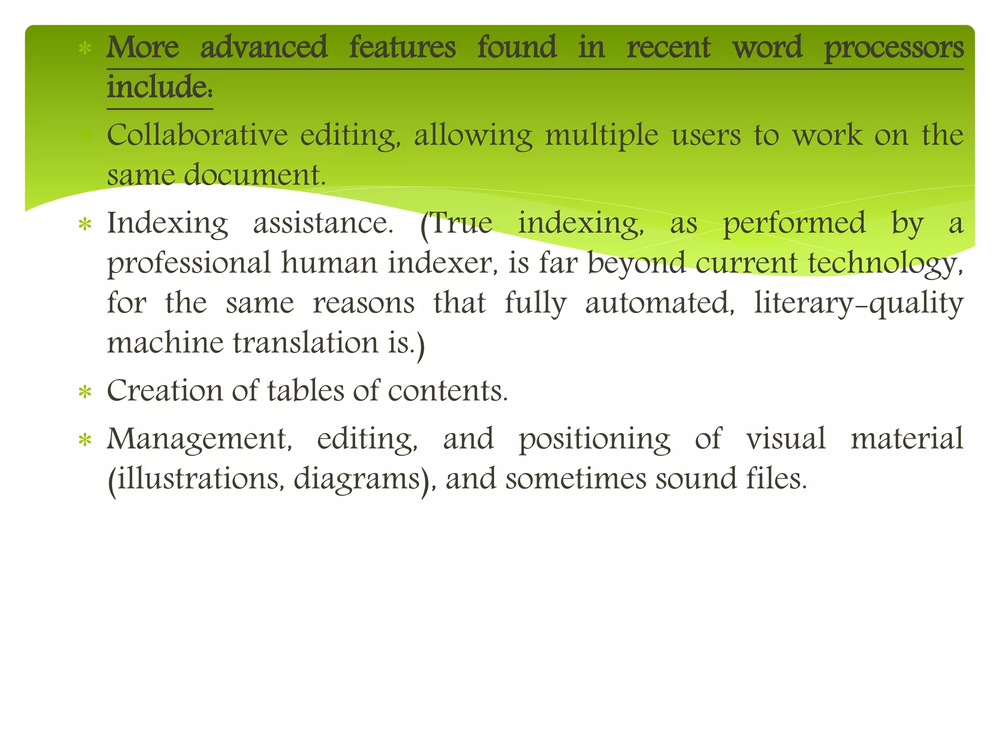 word processor | PPT