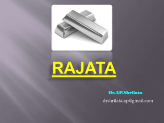 Rajata- silver | PDF