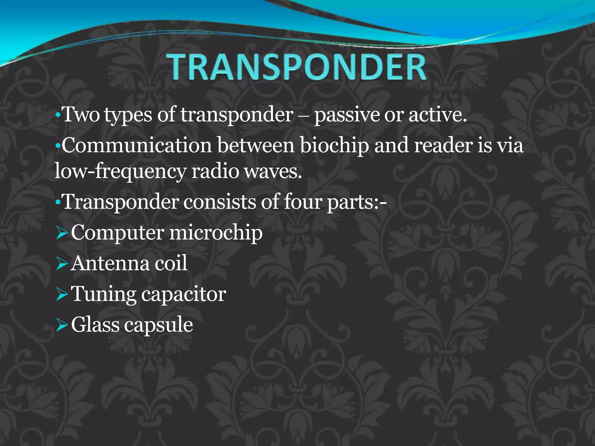 The Biochip Technology | PPTX