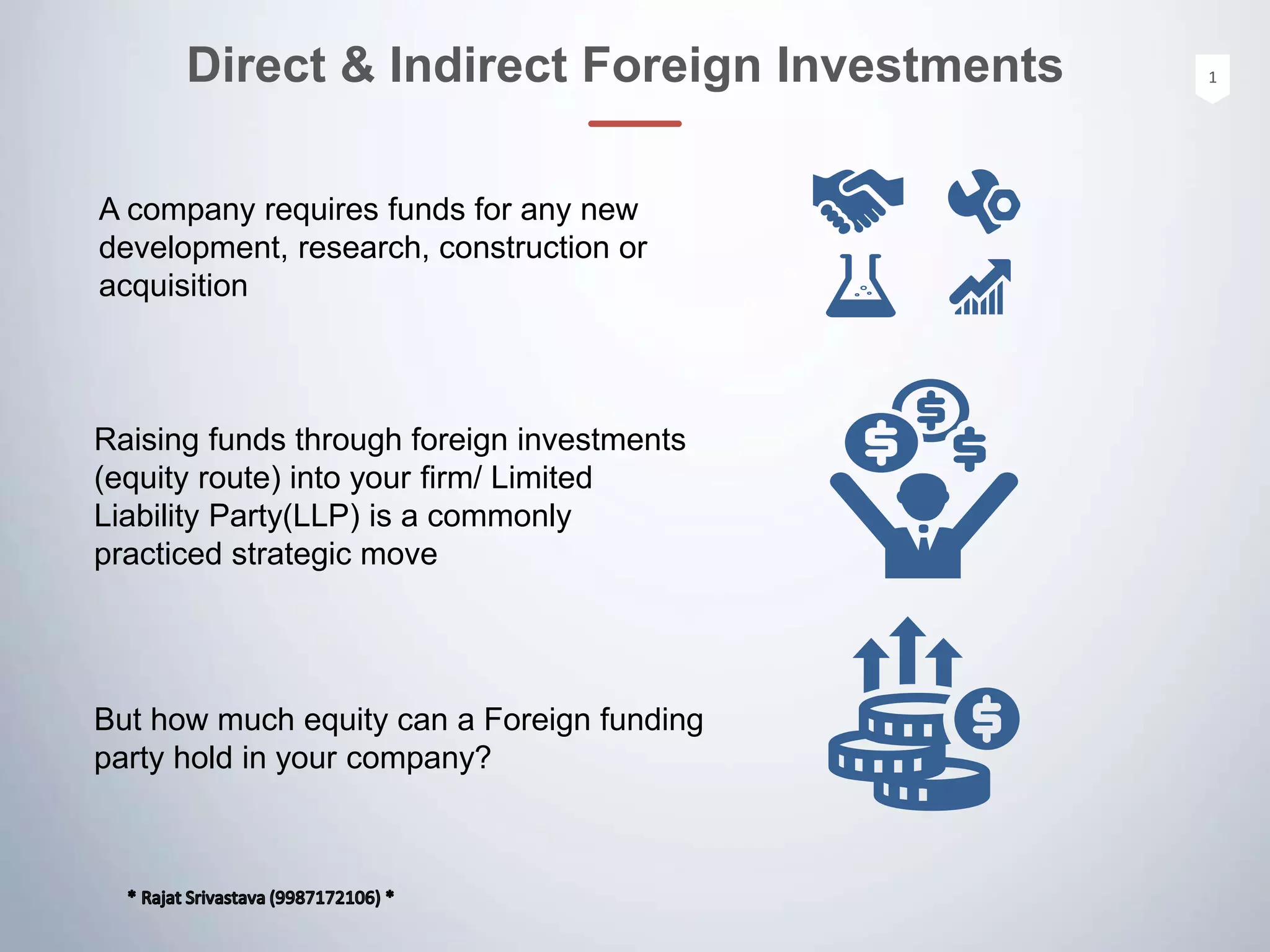 Direct & Indirect Foreign Investment | PPTX