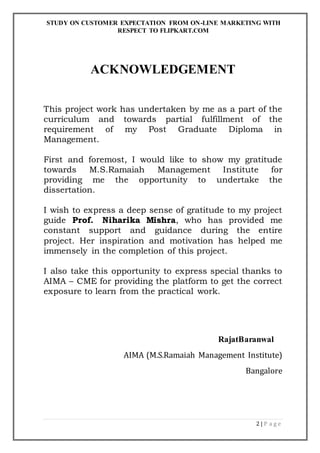 Rajat flipkart project | PDF
